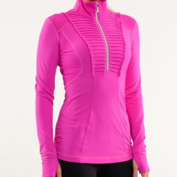 lululemon athletica | Tops | Lululemon Run Your Heart Out Pullover ...